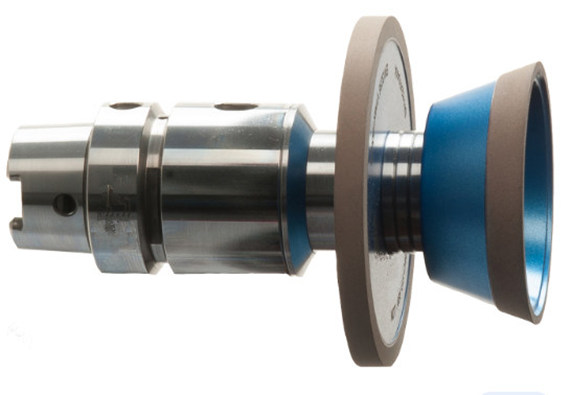 Grinding wheels dressing spindle