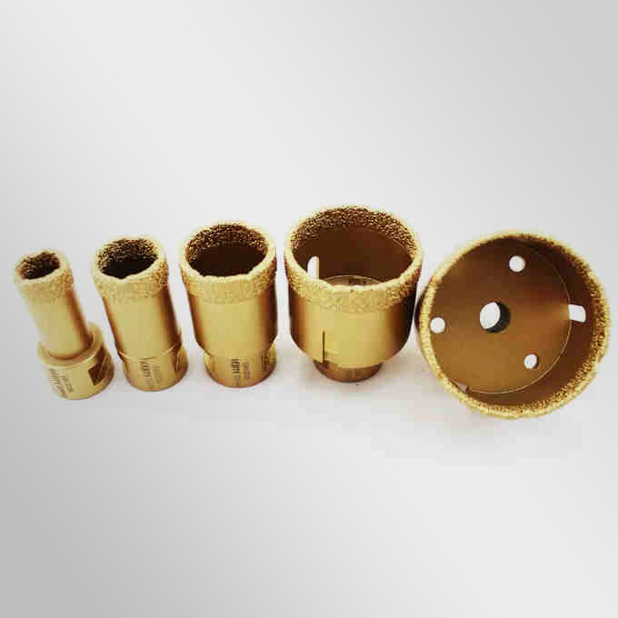 Vacuum Brazed Diamond Core Drill Bits